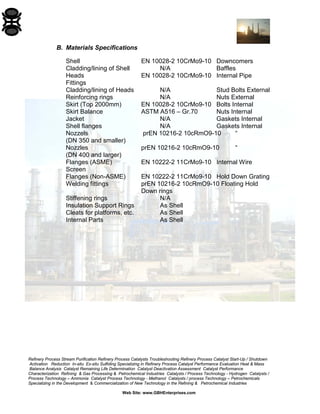 SMR PRE-REFORMER DESIGN: Case Study | PDF