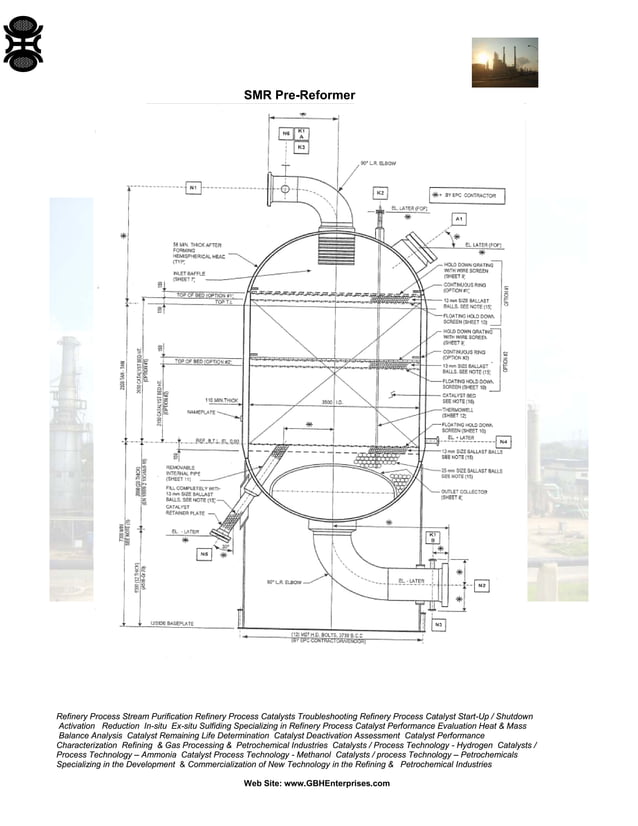 SMR PRE-REFORMER DESIGN: Case Study | PDF | Chemistry | Science