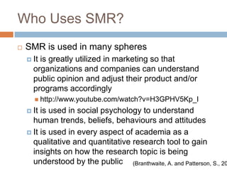 Social Media in Qualitative Research | PPT