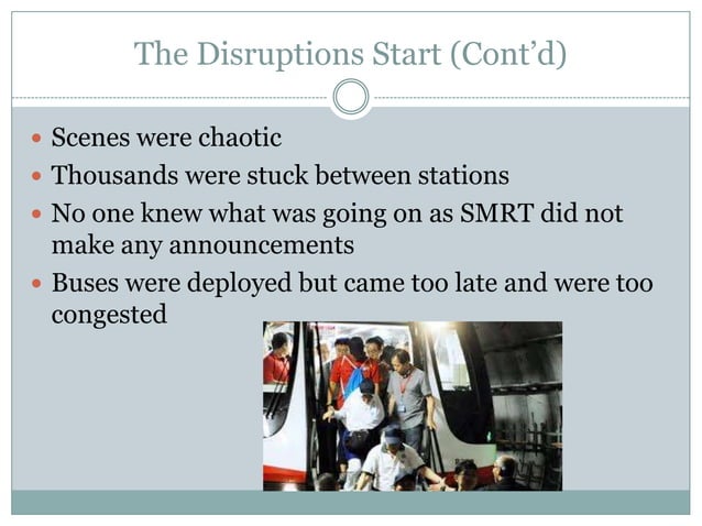 Smrt and the disruption backlash | PPT