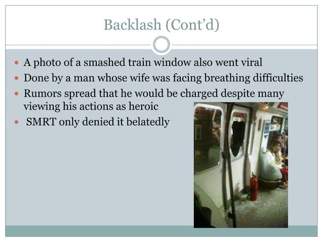 Smrt and the disruption backlash | PPT