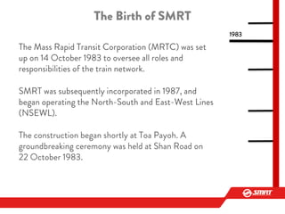 Growing Up With SMRT | PDF | Rail Travel | Travel Type