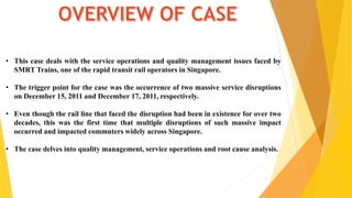 SMRT Trains Case Study | PPTX
