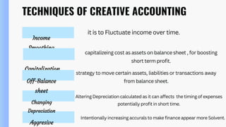 Smruti Group - B.Com C - Creative in Accounting | PPTX