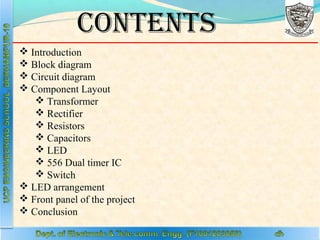 Random Running Lights, Seminar project | PPT