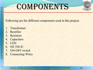 Random Running Lights, Seminar project | PPT