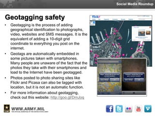 Smr week 23 opsec and safe social networking | PDF