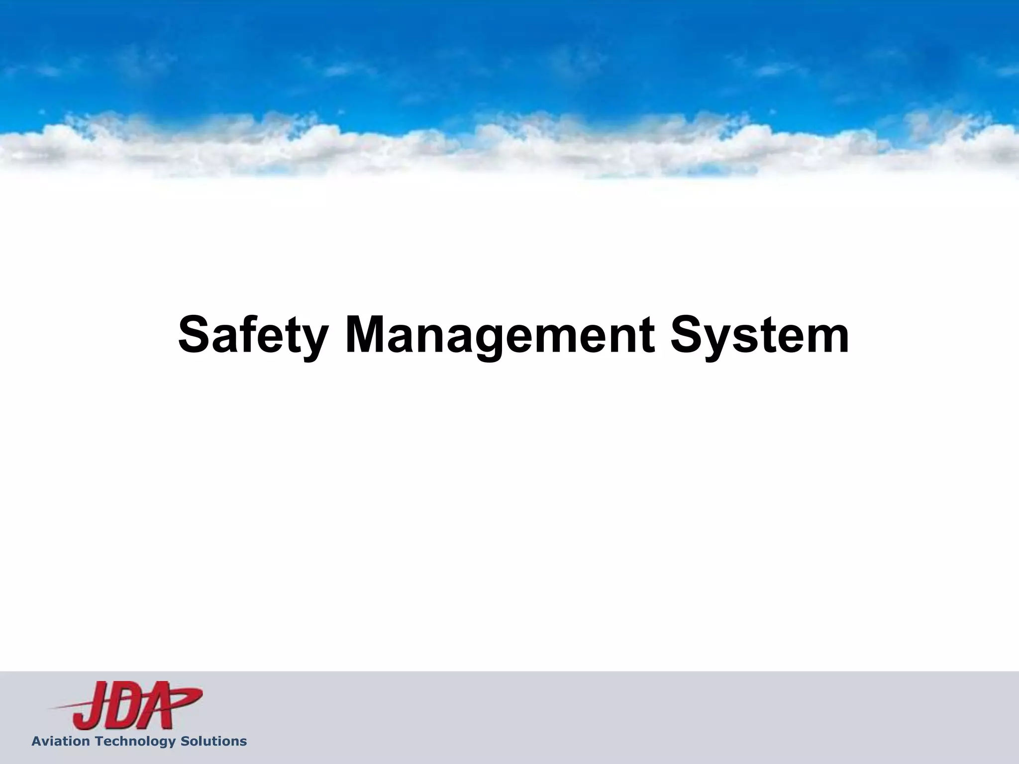 SMS - Safety Management Systems | PDF | Air Travel | Travel Type