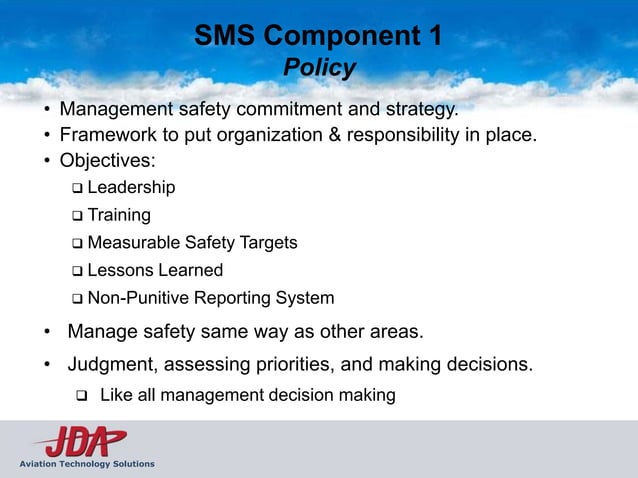 SMS - Safety Management Systems | PDF | Air Travel | Travel Type