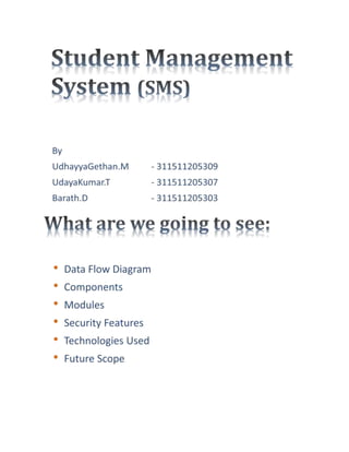 student monitoring system | DOCX