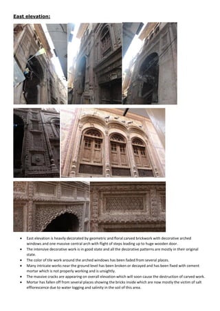 Jain Mandir conservation report Multan | PDF