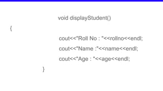 Student management system program in c language | PPTX