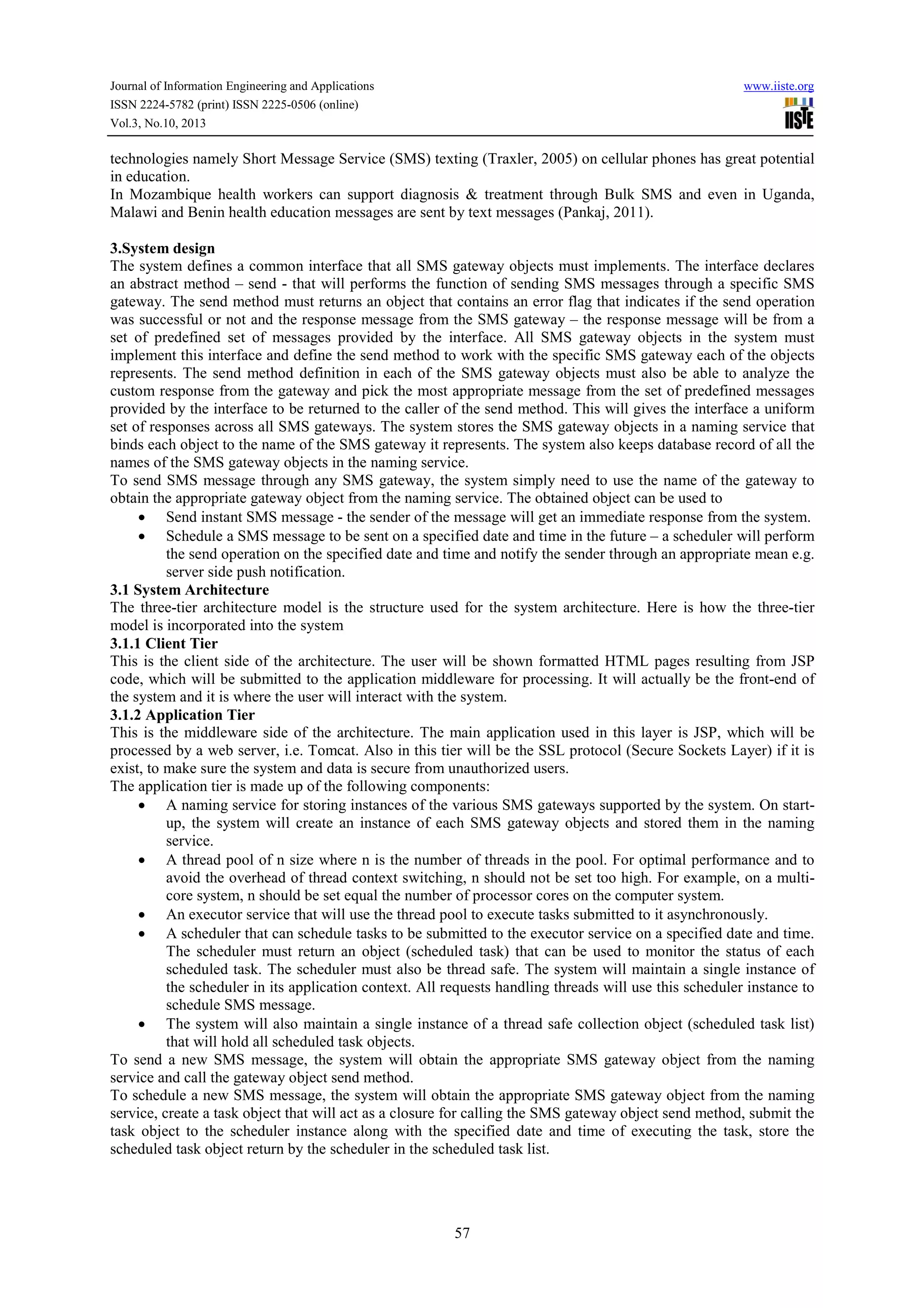 Sms based event notification system | PDF