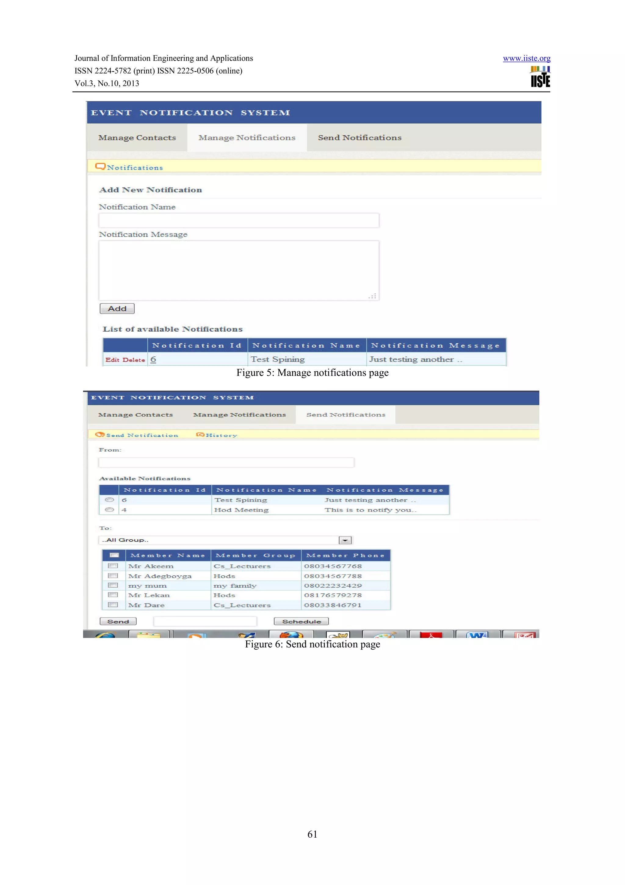 Sms based event notification system | PDF