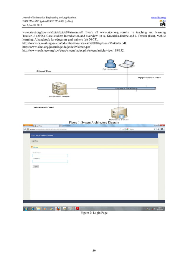 Sms based event notification system | PDF | Email | Internet