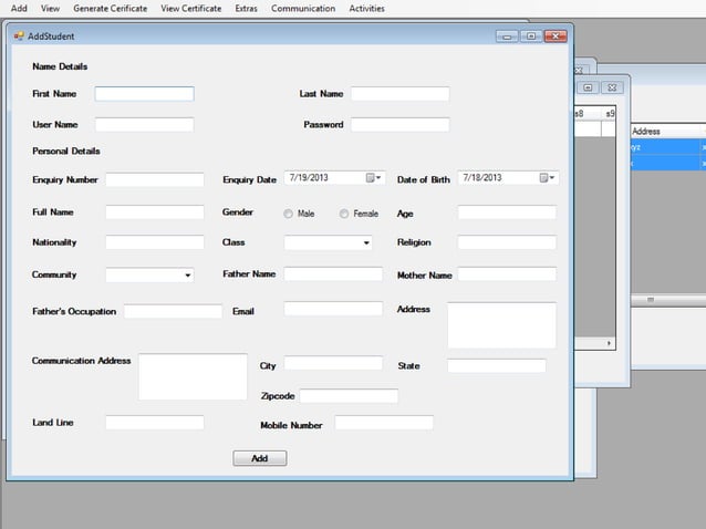 School Management System Level One | PPT