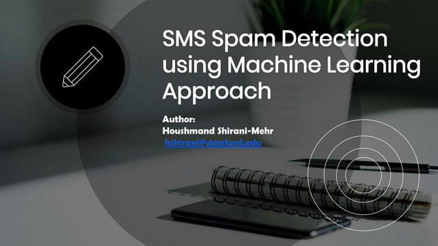 Sms spam-detection | PPTX | Email | Internet