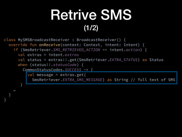 Sms verification APIs | PPT