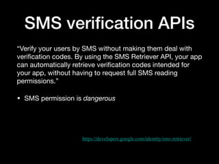 Sms verification APIs | PPT