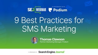 9 Best Practices for SMS Marketing in 2021 | PPT