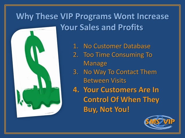 SMS2VIP -Presentation | PPT
