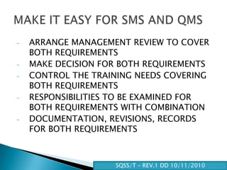 Sms and qms | PPTX