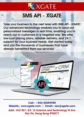 SMS API - XGATE.pdf