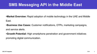 SMS API Integration in Saudi Arabia| Best SMS API Service | PPT