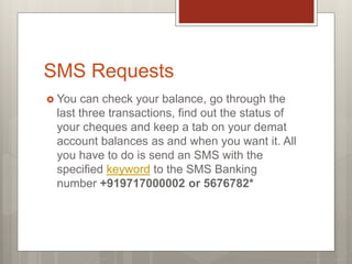 Sms banking | PPTX