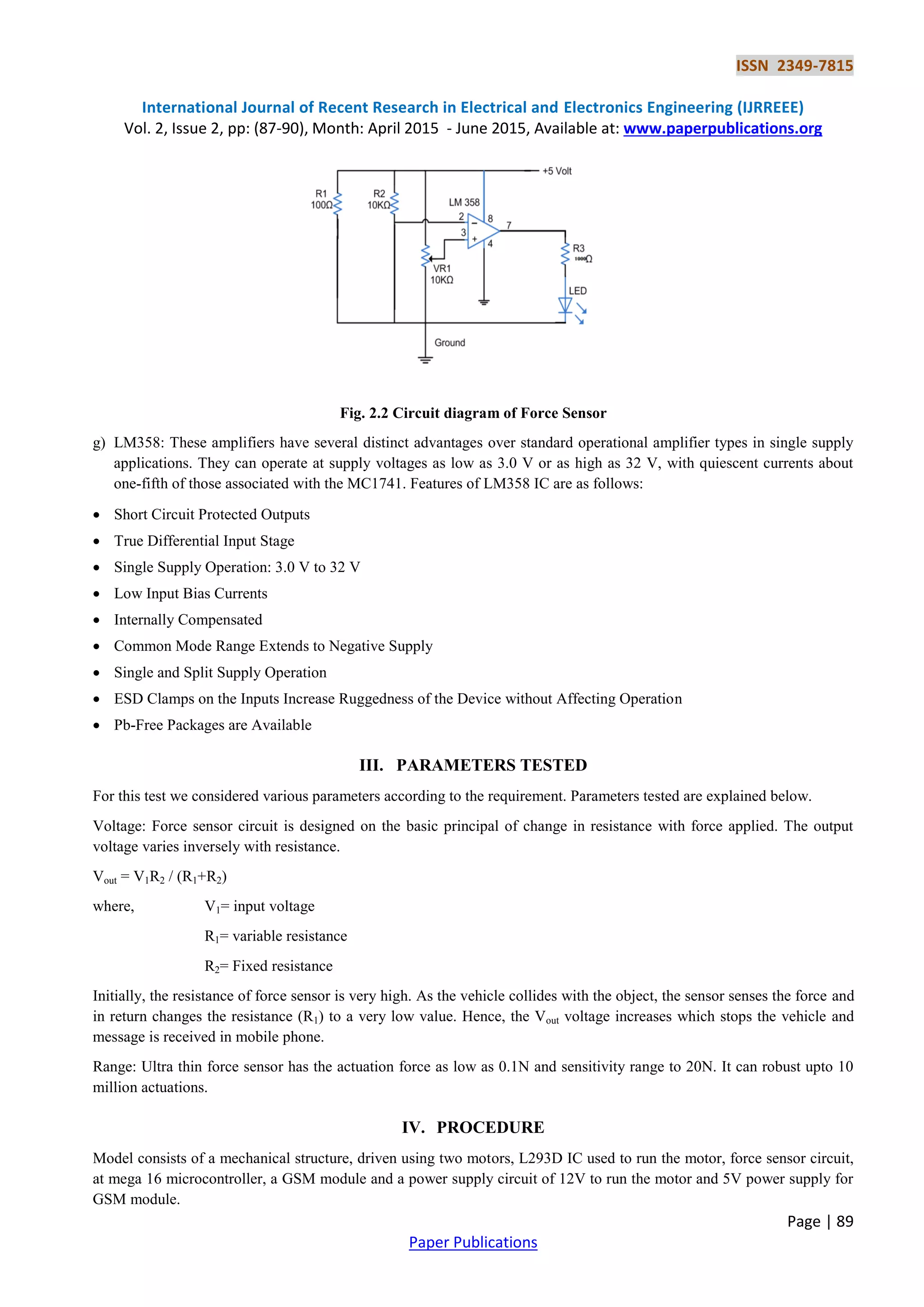 SMS Based Automatic Vehicle Accident Information System | PDF