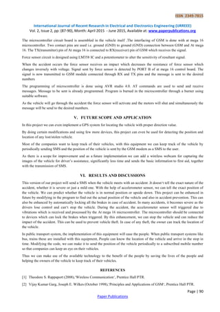 SMS Based Automatic Vehicle Accident Information System | PDF