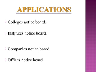 Sms based notice board with 3 lcd | PPT