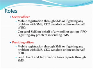 SMS based Poll Day Monitoring.ppt