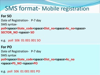 SMS based Poll Day Monitoring.ppt