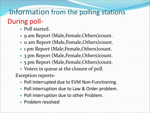 SMS based Poll Day Monitoring.ppt