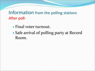 SMS based Poll Day Monitoring.ppt