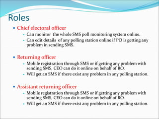 SMS based Poll Day Monitoring.ppt