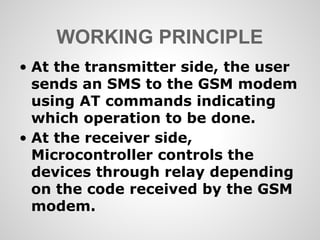 Sms based pumpset_control | PPTX