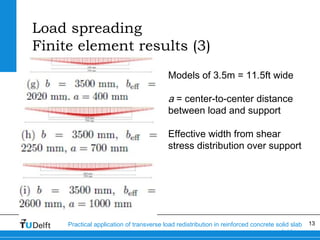 Practical Application of Transverse Load Redistribution in Reinforced ...