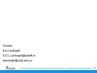 Practical Application of Transverse Load Redistribution in Reinforced ...