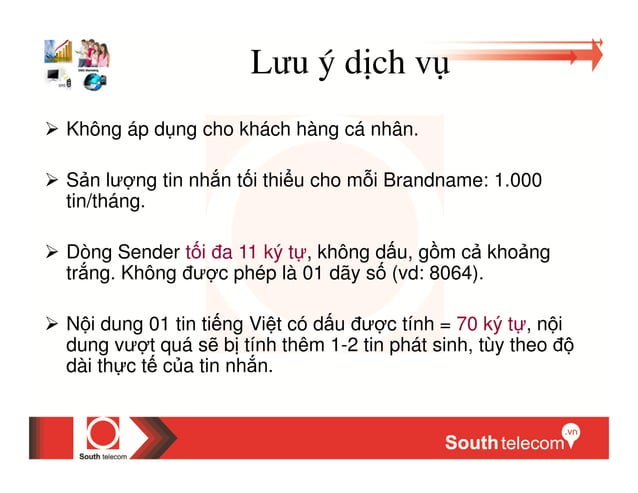 SMS brand name south telecom | PDF