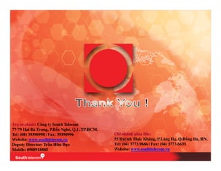 SMS brand name south telecom | PDF