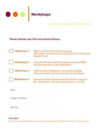 SMSC conference flyer | PDF | Prom | Personal Celebrations & Life Events