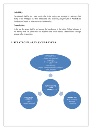 Strategy Management at IndiGo Airlines | PDF