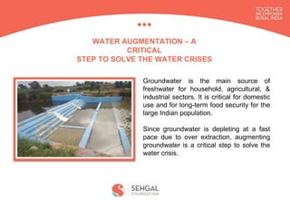 Water Augmentation – A Critical Step To Solve The Water Crisis | PPTX