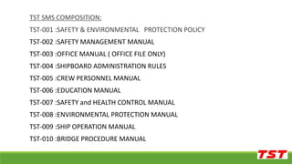 TST SMS familiarization & education | PPTX