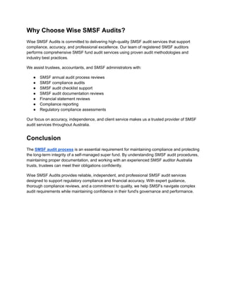 SMSF Audit Process_ A Complete Guide to Compliance Requirements ...