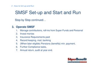 SMSF Roadmap Overview | PPT