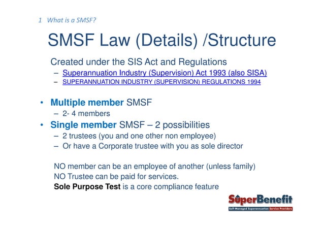SMSF Roadmap Overview | PPT