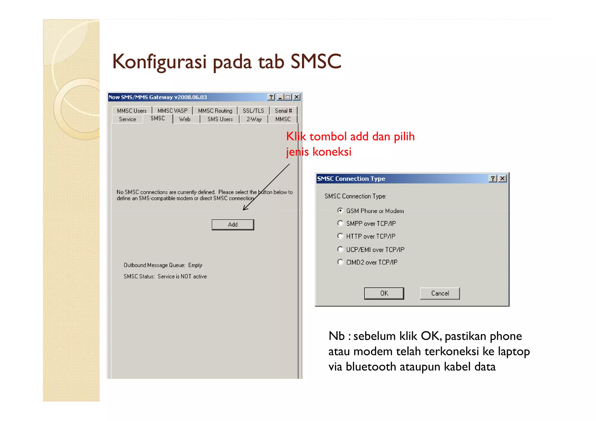 Sms gateway using now sms | PDF